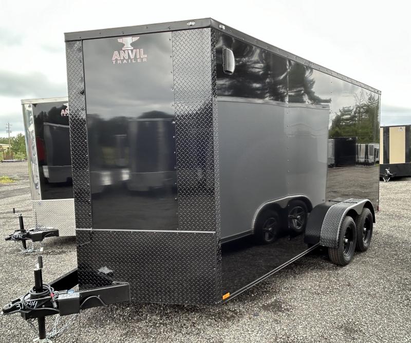 New 2025 7 X 16 Anvil TA Blackout 00000000000031944 - Circle Double B ...