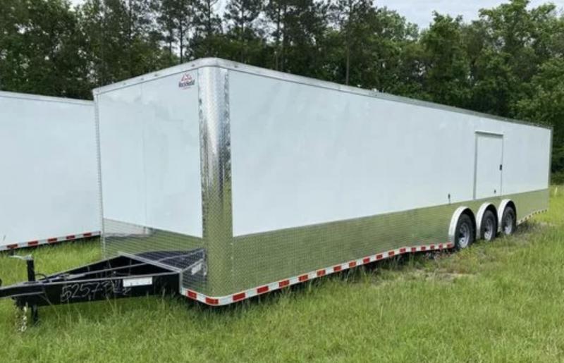 New 2025 8.5 X 36 Rock Solid Triple Axle Race Trailer 00000000000052573 ...
