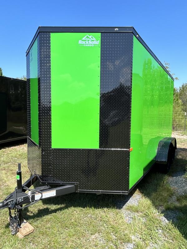 New 2025 7 X 14 Rock Solid Cargo TA 00000000000055449 - Circle Double B ...