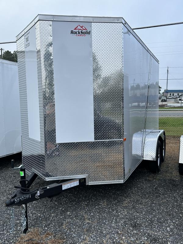 New 2025 6 X 12 Rock Solid TA 00000000000055452 - Circle Double B Trailers
