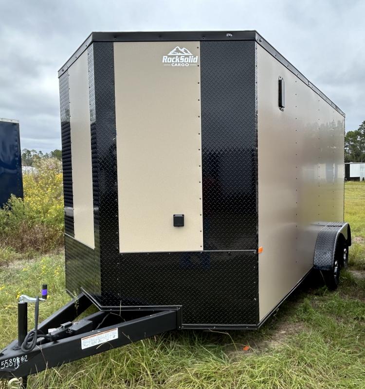 New 2025 7 X 16 Rock Solid Blackout 00000000000055893 - Circle Double B ...