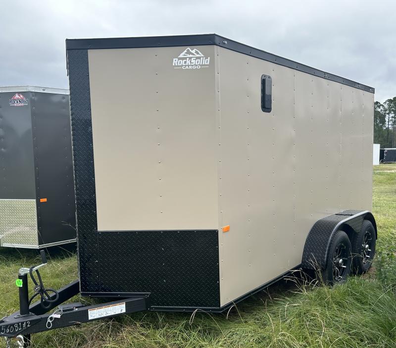 New 2025 6 X 12 Rock Solid Blackout 00000000000056081 - Circle Double B ...