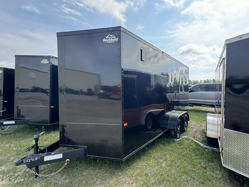 New 2025 7 X 16 Rock Solid TA 00000000000058890 - Circle Double B Trailers