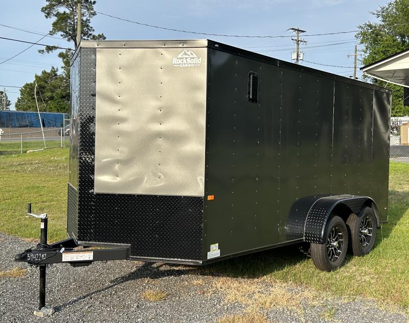 New 2025 7 X 14 Rock Solid TA 00000000000059422 - Circle Double B Trailers