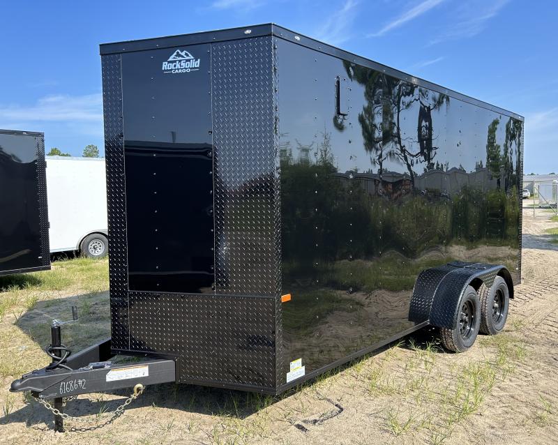 New 2025 7 X 16 Rock Solid TA 00000000000061686 - Circle Double B Trailers
