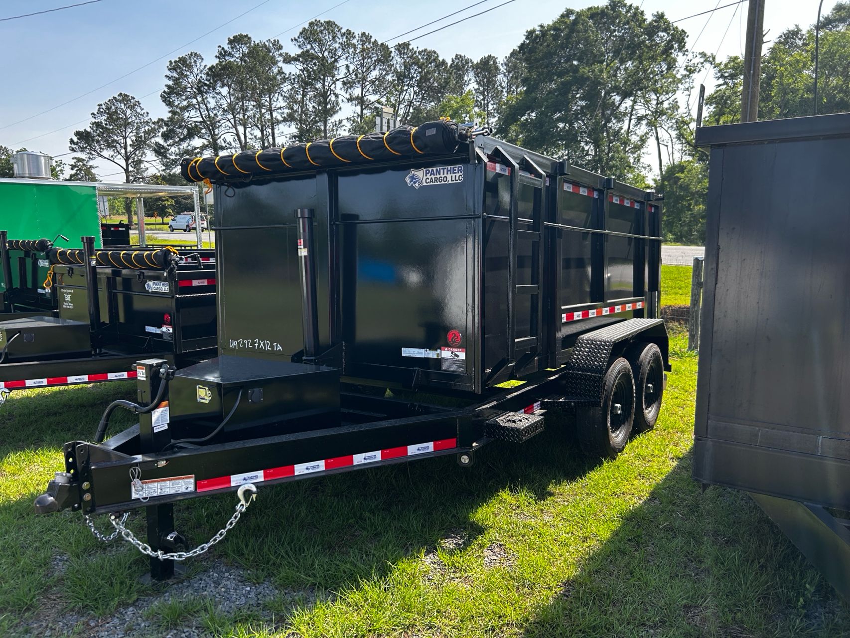 New 2025 7 X 12 Panther Dump 0000091X393786252 - Circle Double B Trailers