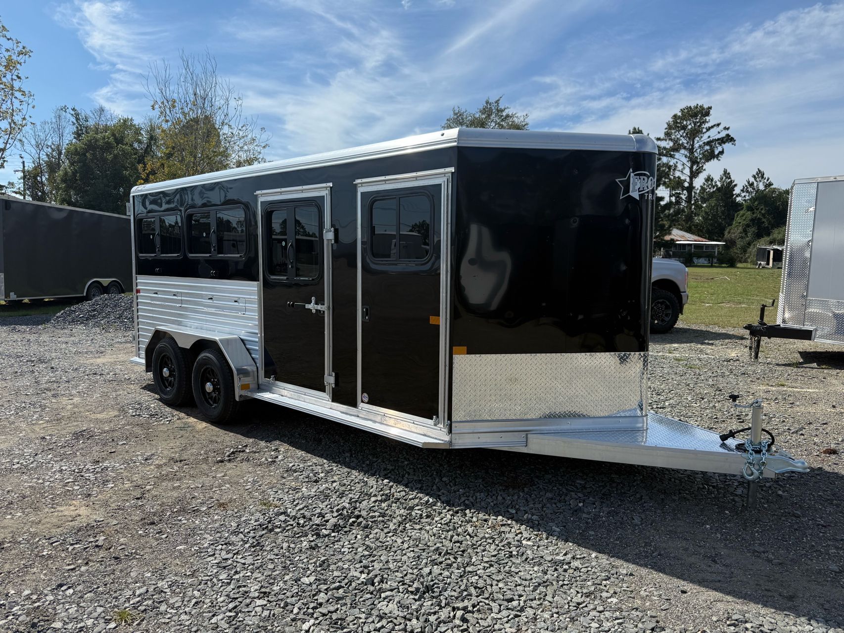 New 2026 Frontier 7x16 LIvestock Pen Trailer Low Pro Pen ...