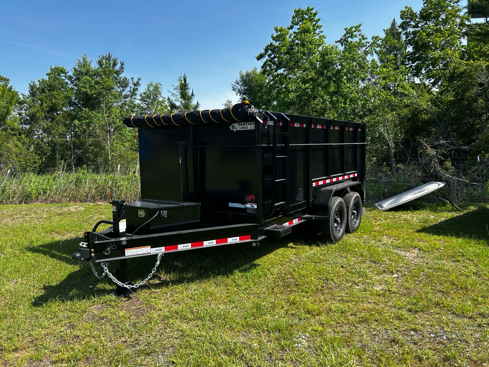 New 2025 7 X 14 Panther Dump 000006355332X4XX5 - Circle Double B Trailers