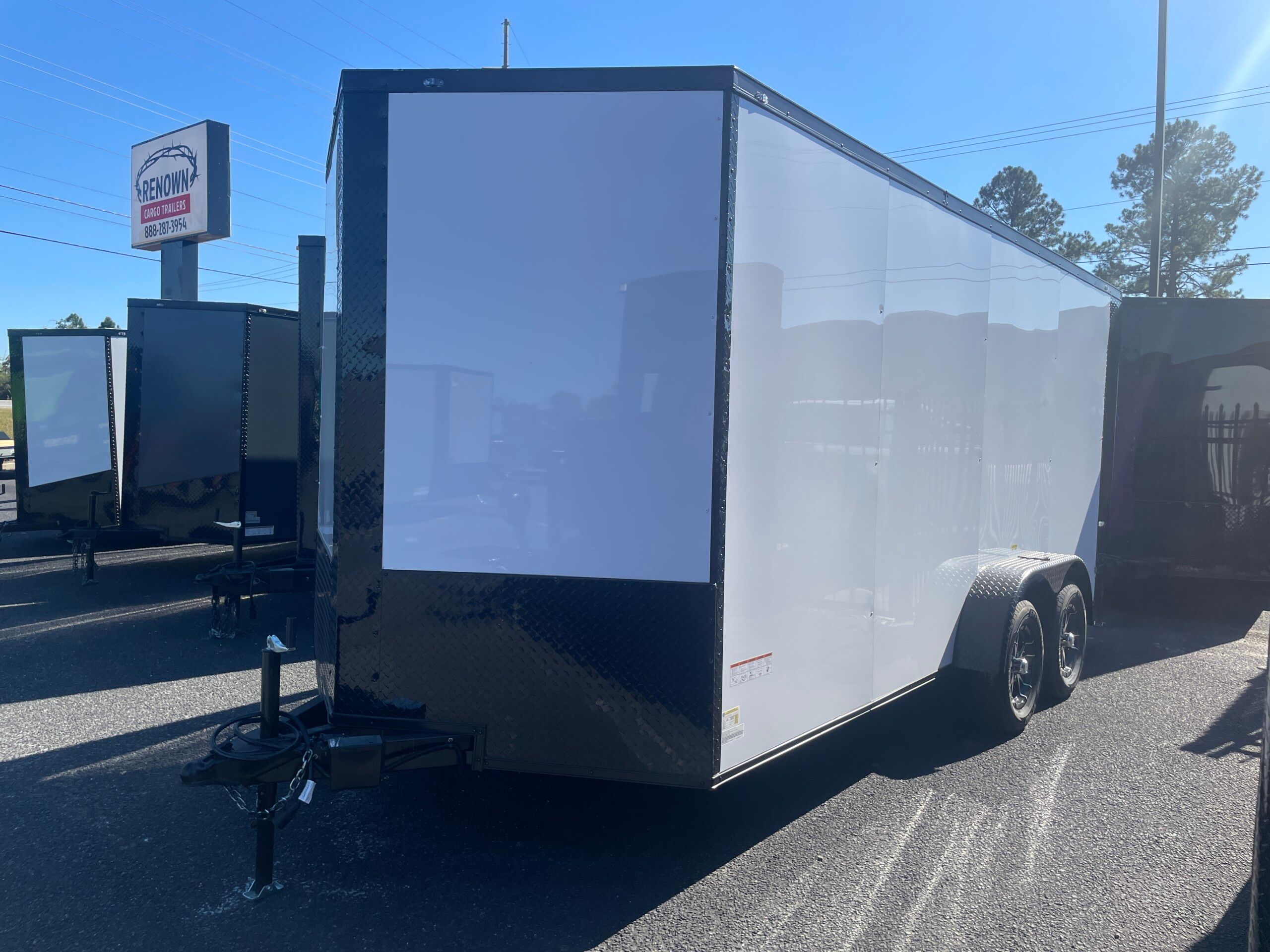 New 2026 Deep South 7 X 16 Enclosed Cargo Trailer Polycore Exterior ...