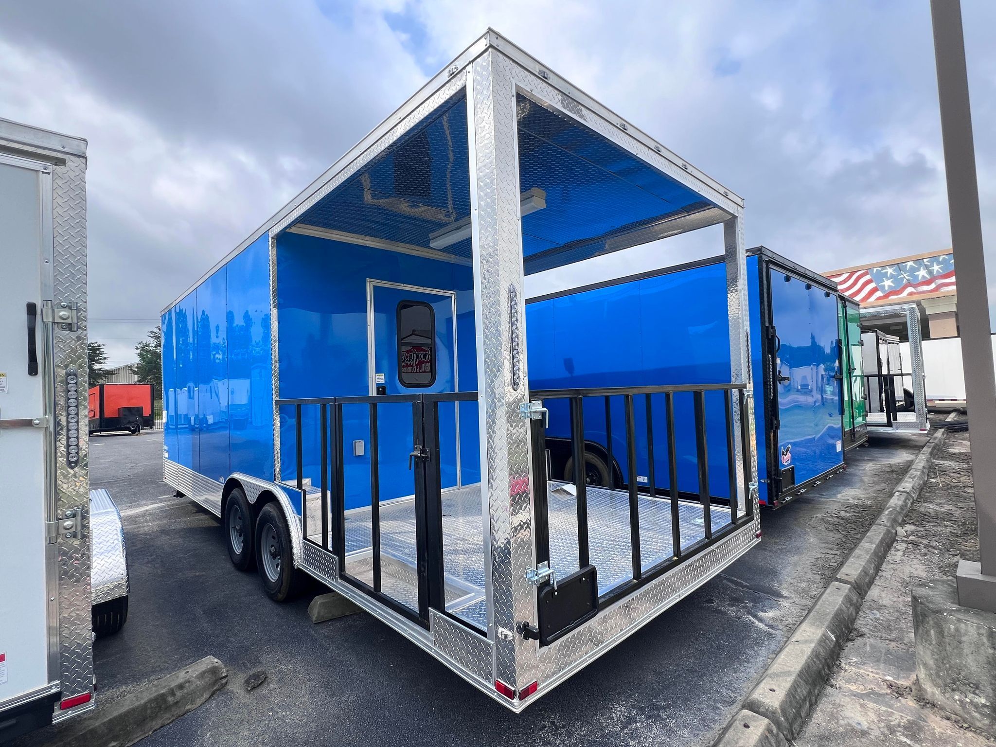 New 2026 8.5 X 24 TA Quality Cargo | BBQ Trailer | Food & Vending 16 ...